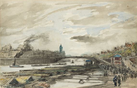 Frank Myers Boggs | Paris from the Seine (Circa 1900) | MutualArt