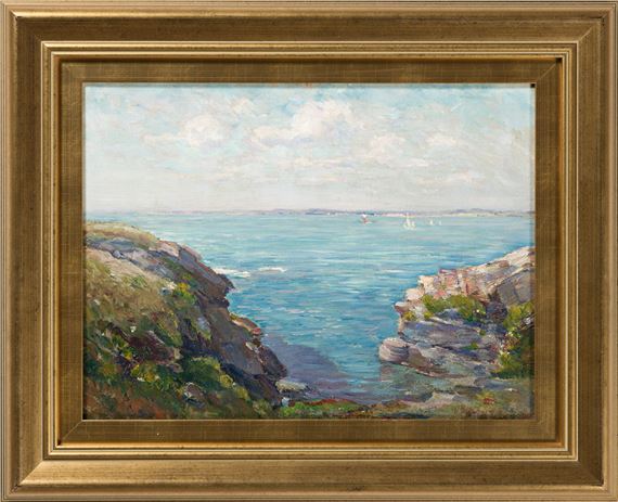 Reynolds Beal | New London Harbor (1909) | MutualArt