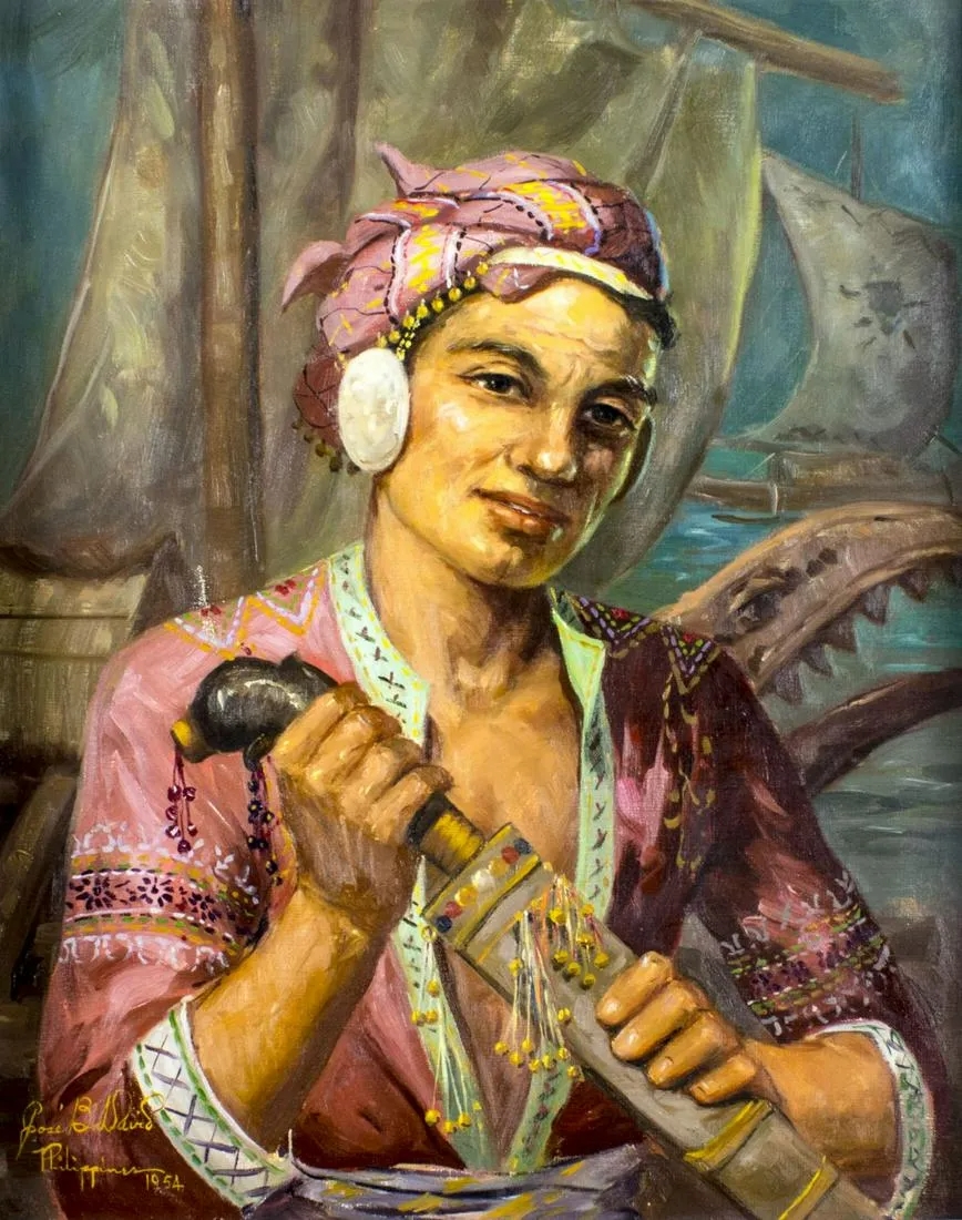 Jose Bumanlag David | Man with Dagger (1954) | MutualArt