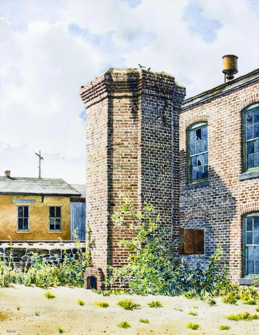 Andrew Nathaniel Wyeth | Cityscape | MutualArt