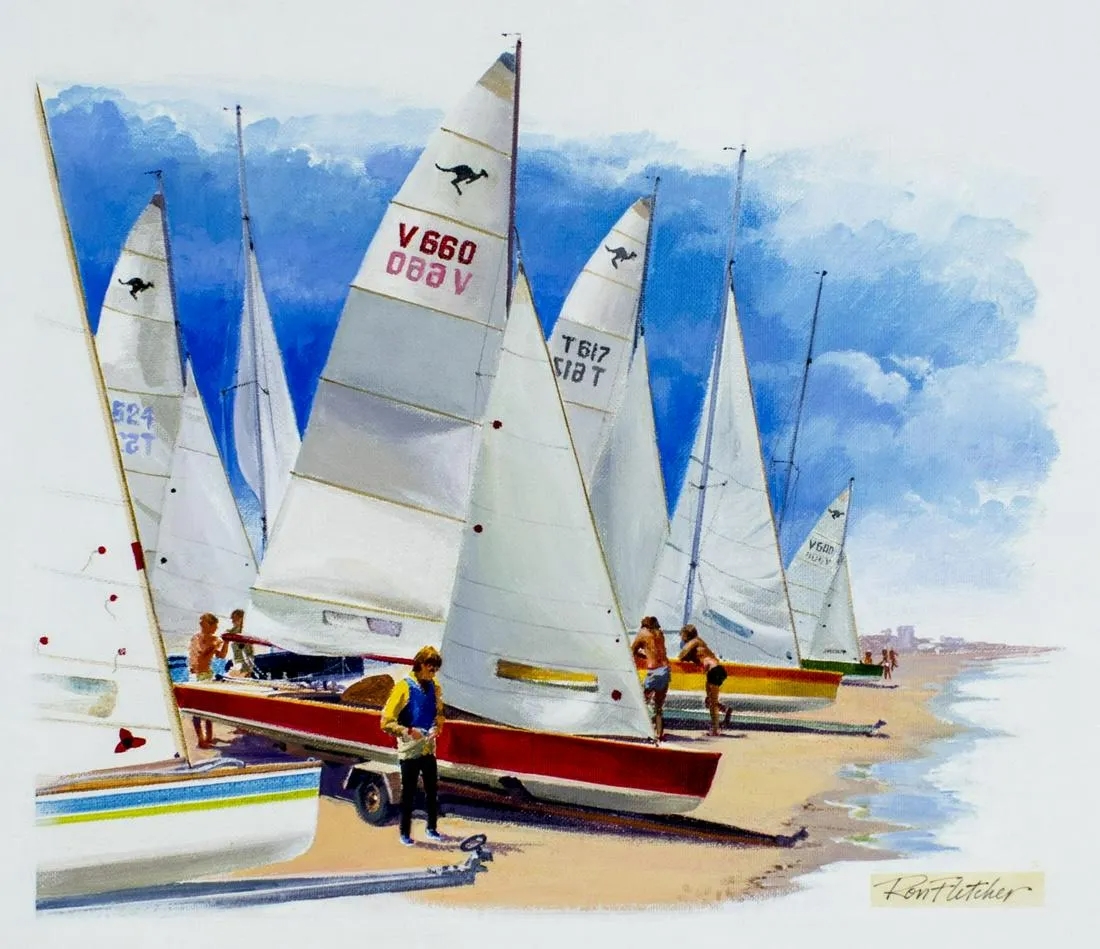 Ron Fletcher | Yachting in Australia - Lightweight Sharpie (1981 ...