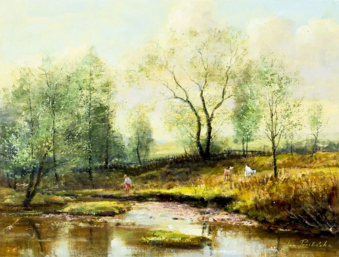 Jan Prochazka | River Country Landscape | MutualArt