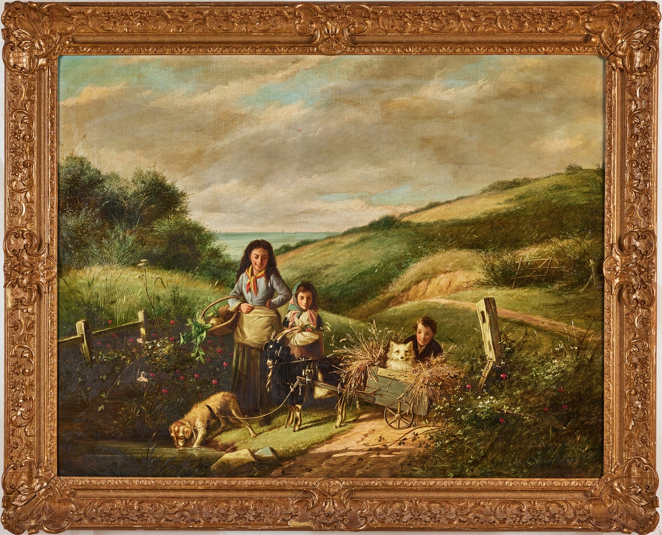 Walter Hunt | Familj på landsväg (1896) | MutualArt