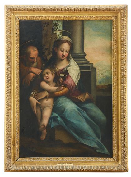 Bartholomeus Spranger | Den heliga familjen (18th Century) | MutualArt