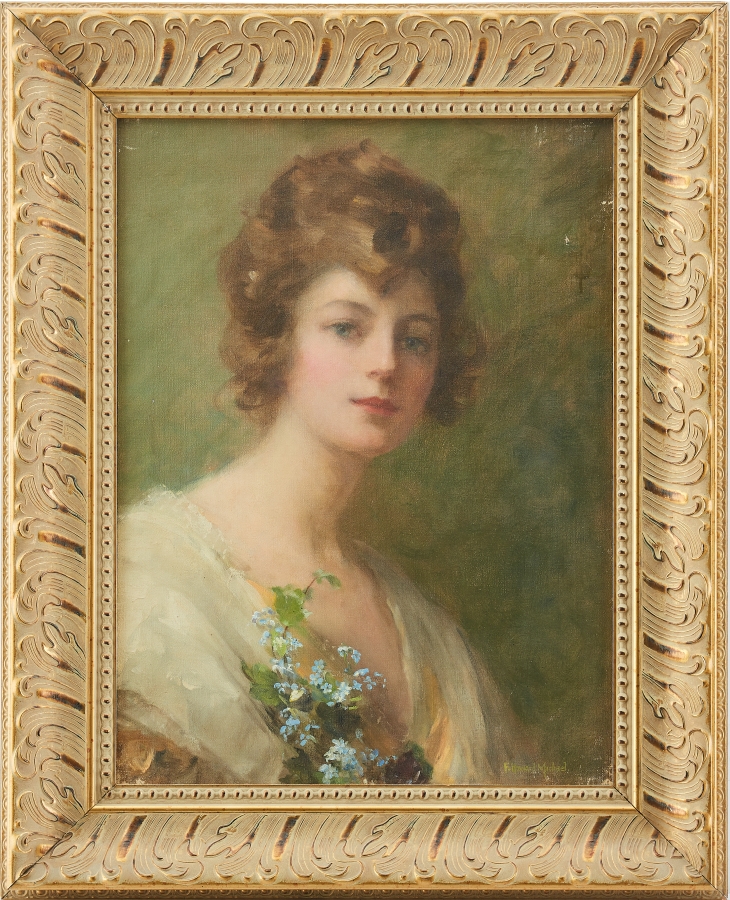 Frederick Howard Michael | Damporträtt | MutualArt