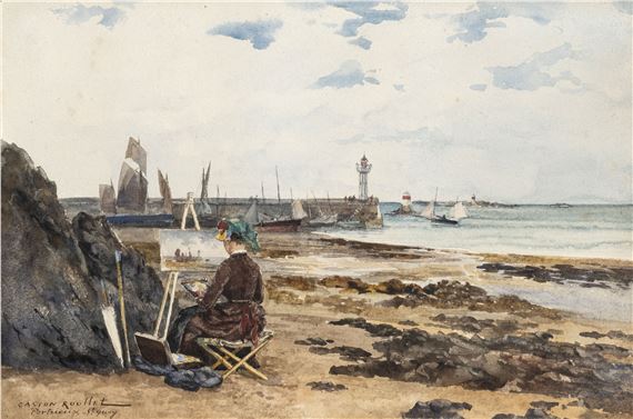 Gaston Marie Anatole Roullet | Portrieux - St-Quay | MutualArt