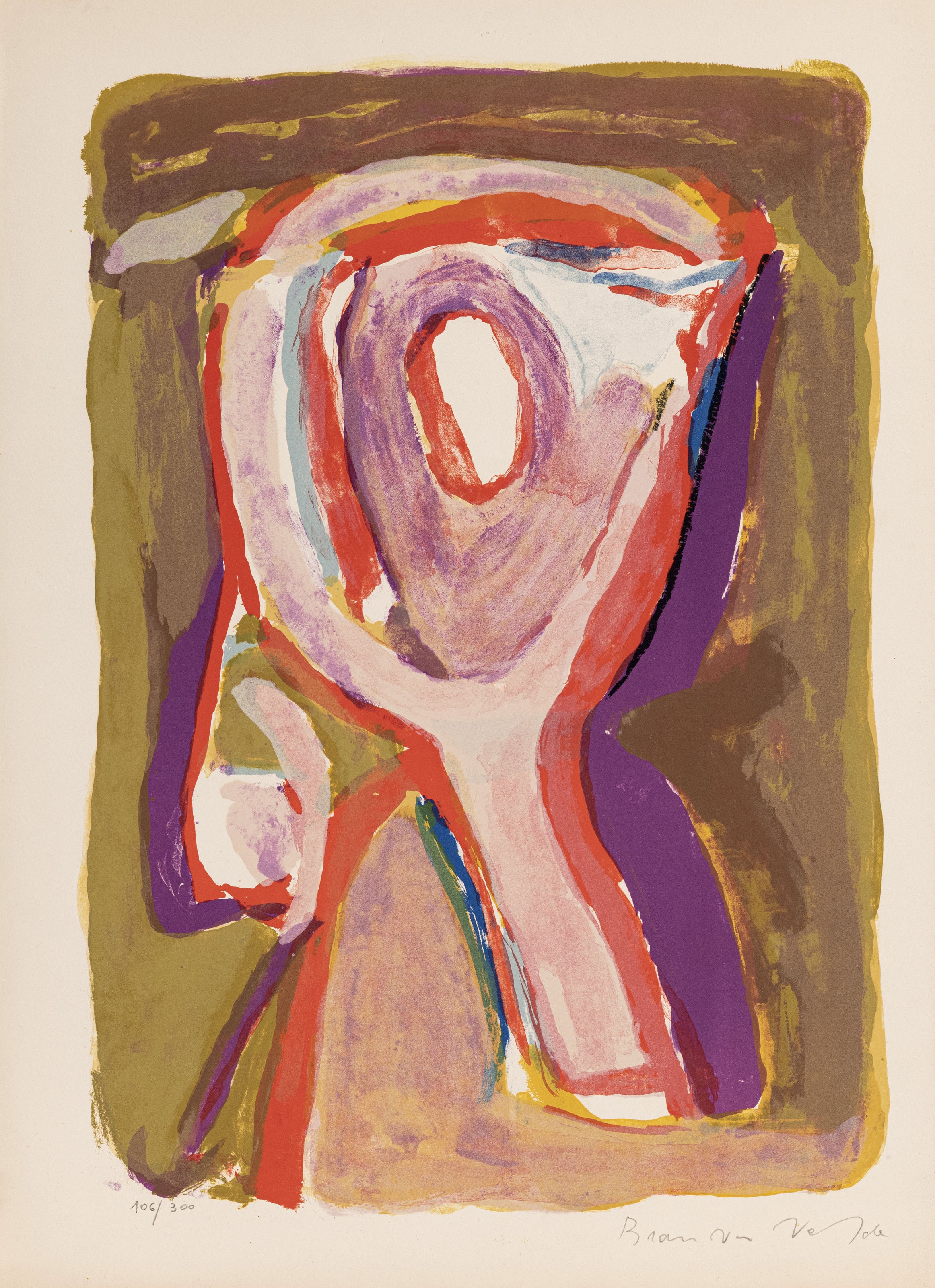 Bram Van Velde | Crépuscule (1969) | MutualArt
