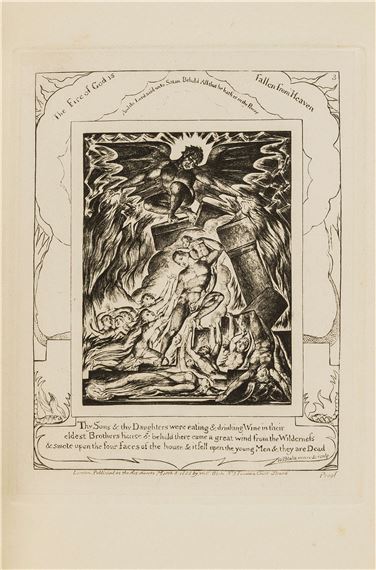 William Blake | Illustrations of the Book of Job (1912) | MutualArt