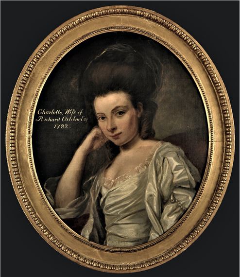 George Romney | Portrait of Charlotte Orlebar (1782) | MutualArt