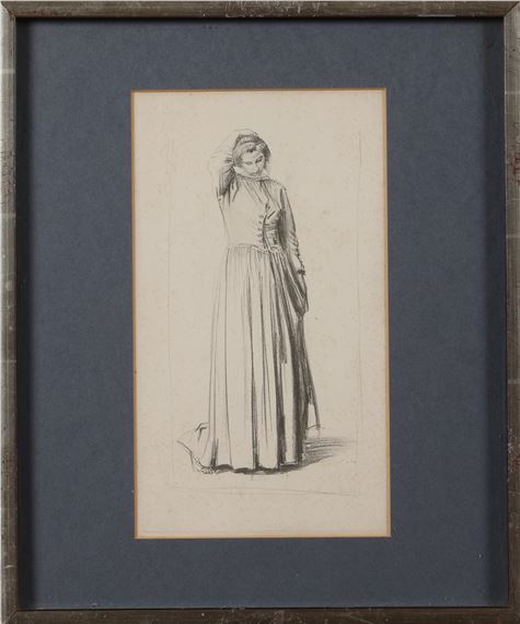 Augustus Edwin John | Portrait of Euphemia Lamb | MutualArt