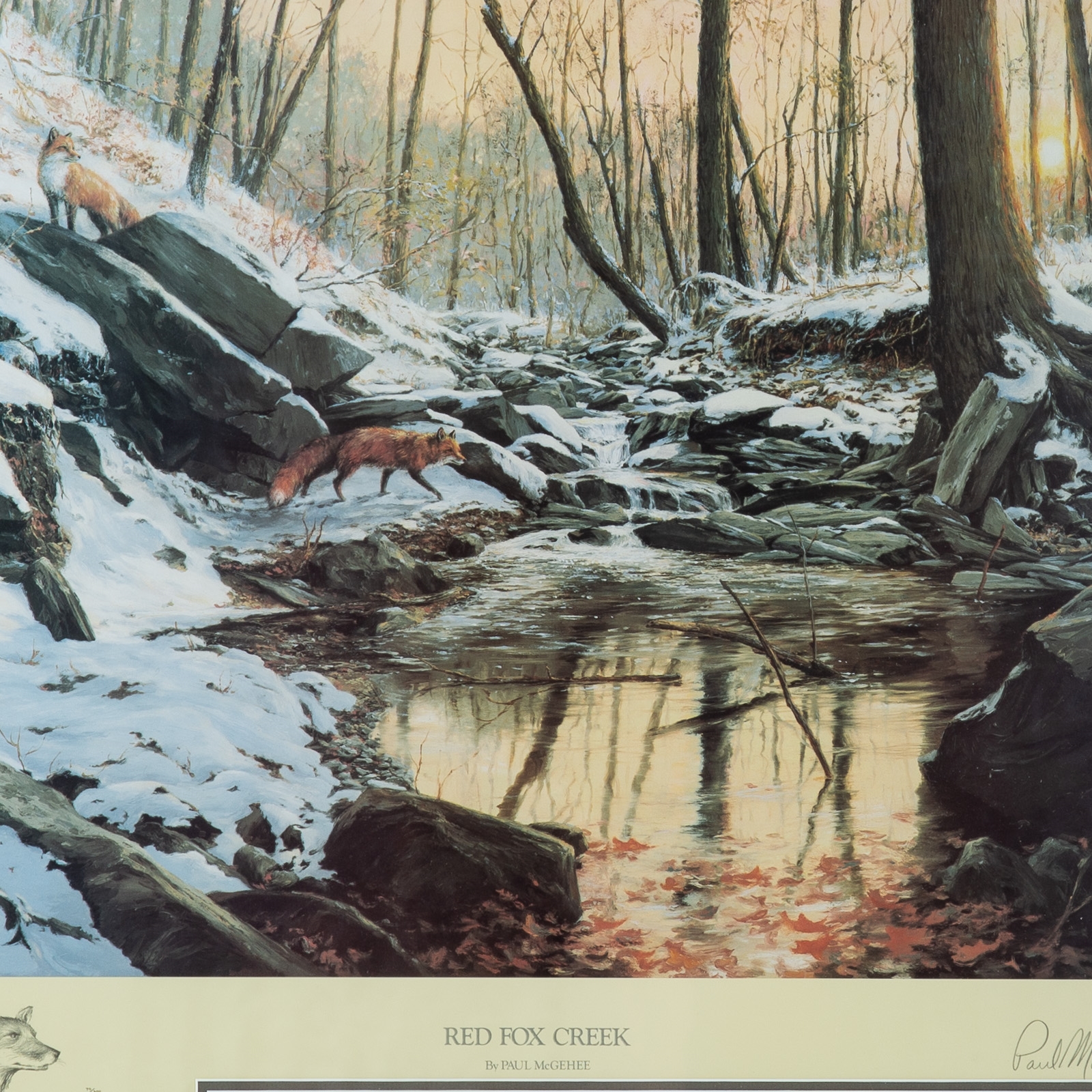 Paul McGehee | Red Fox Creek | MutualArt