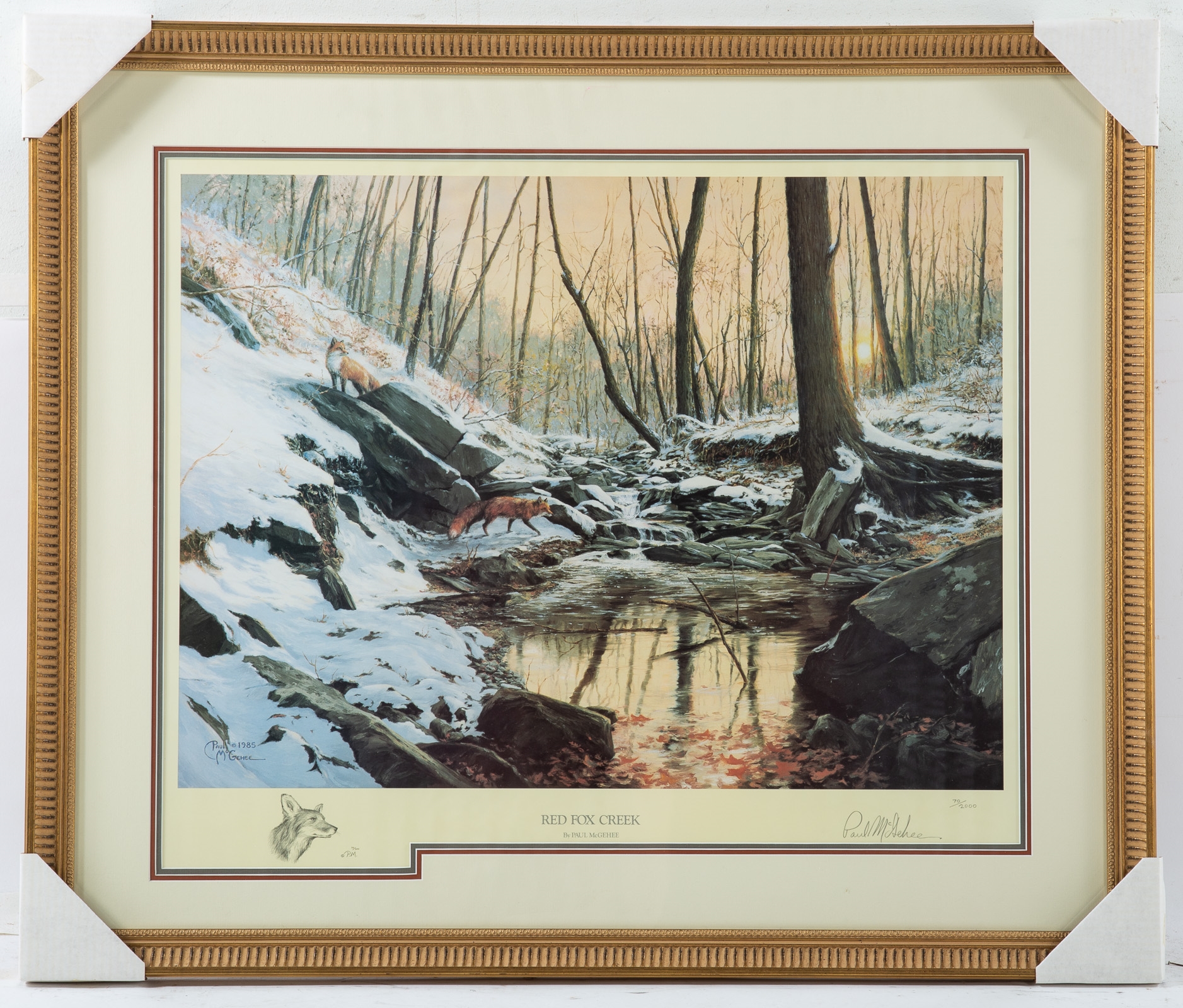 Paul McGehee | Red Fox Creek | MutualArt