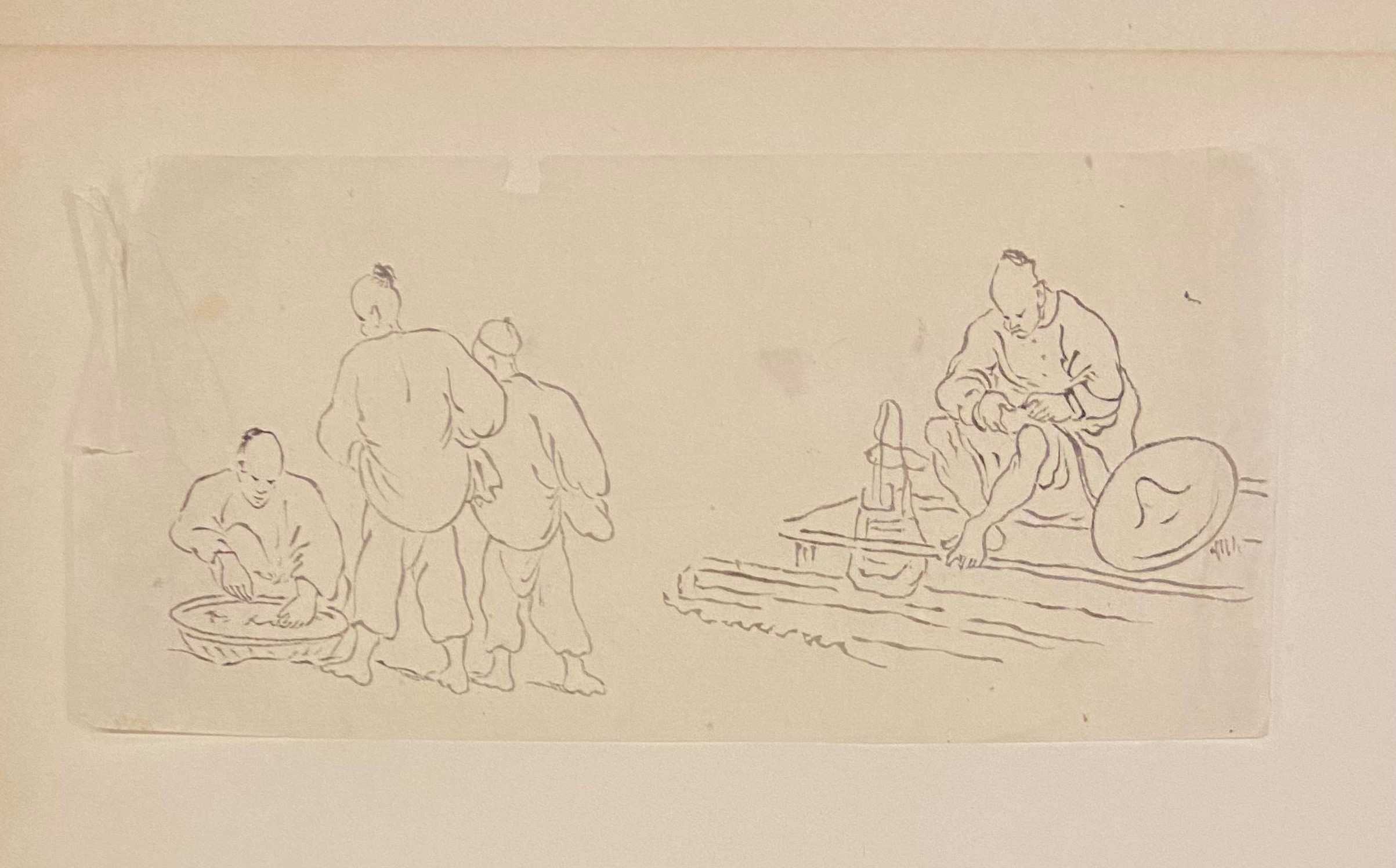 George Chinnery | Twelve drawings of Chinese subjects | MutualArt