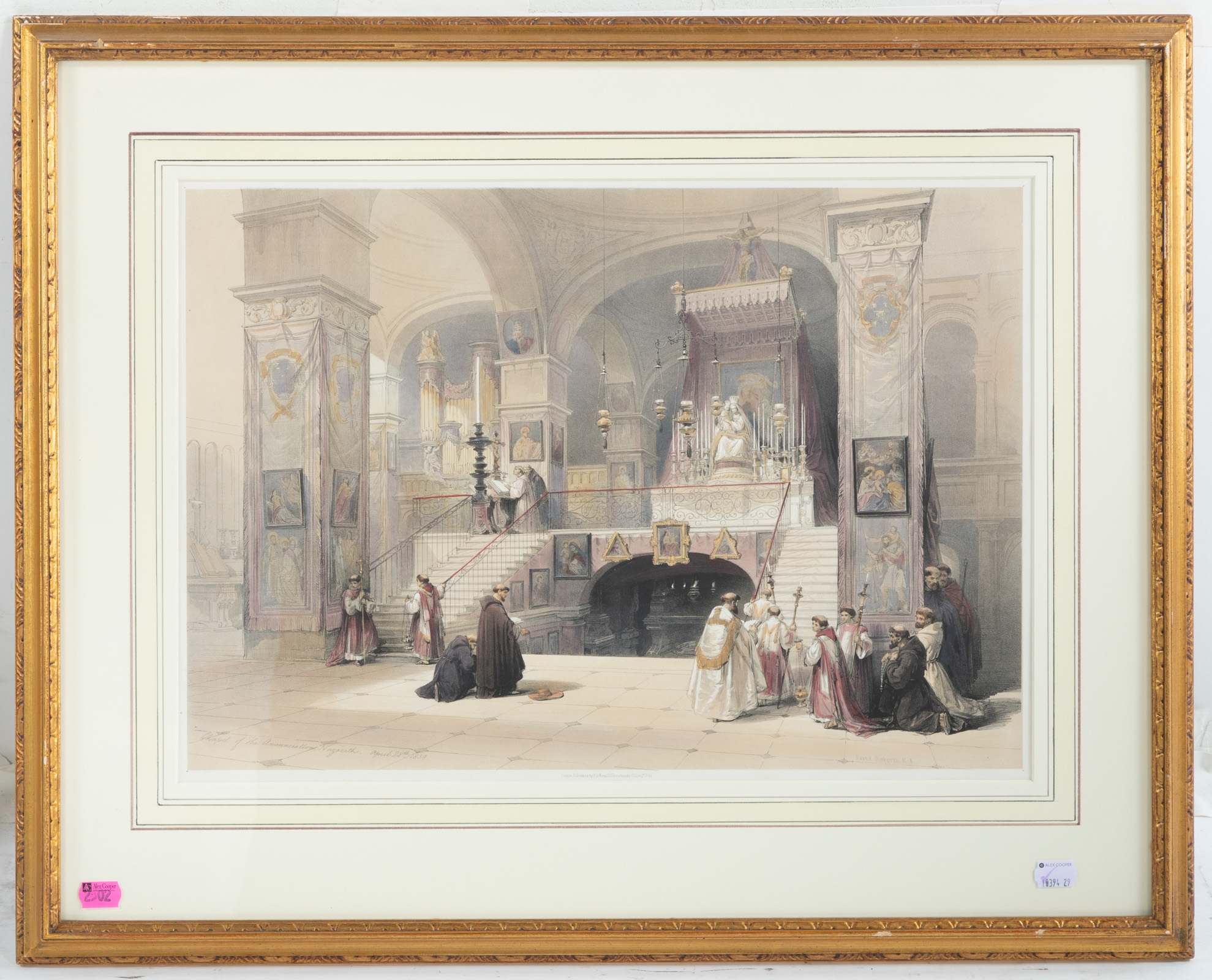 David Roberts | Chapel of the Annunciation, Nazereth | MutualArt