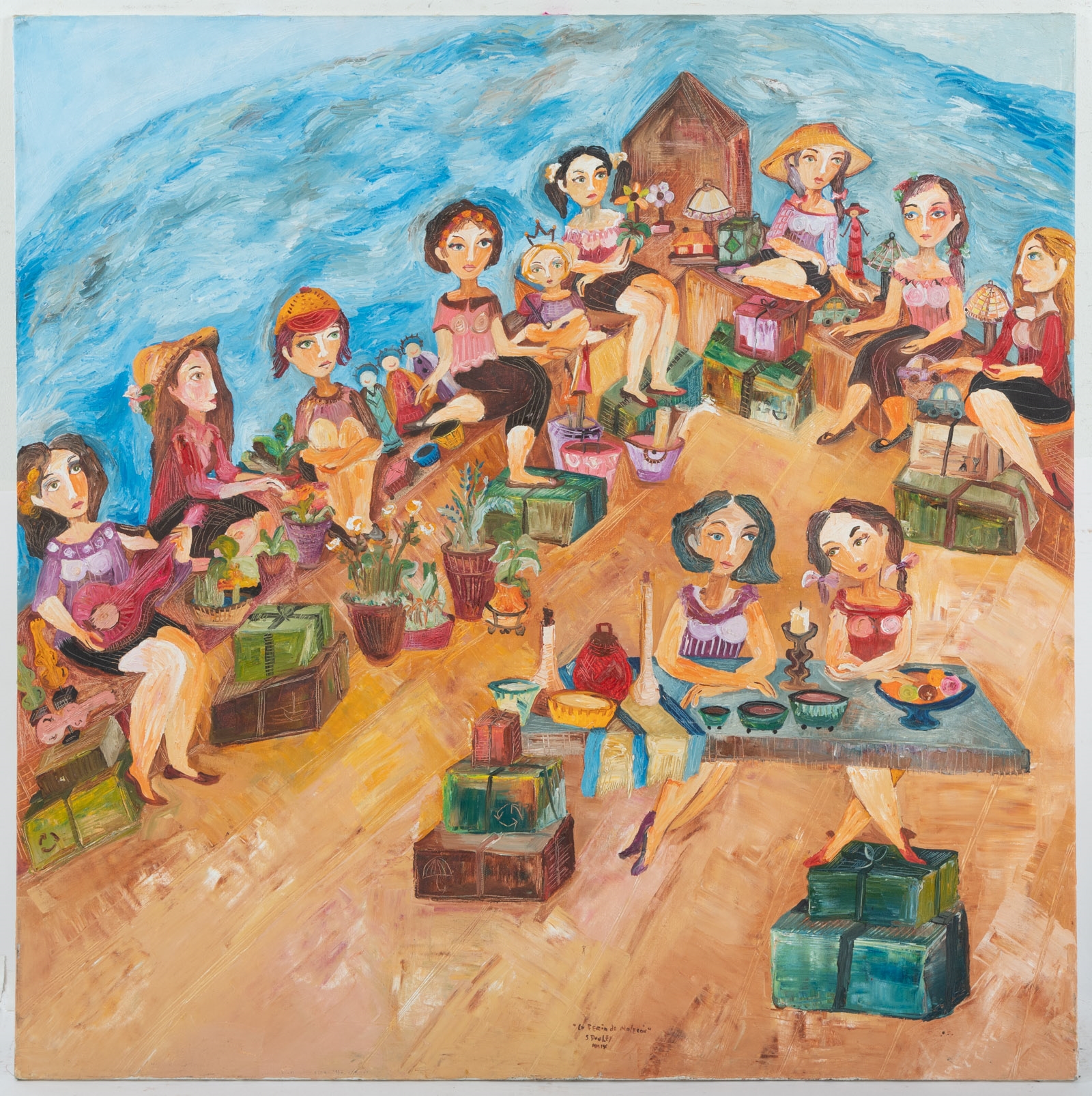 Sandra Dooley | La Feria de Malecon | MutualArt