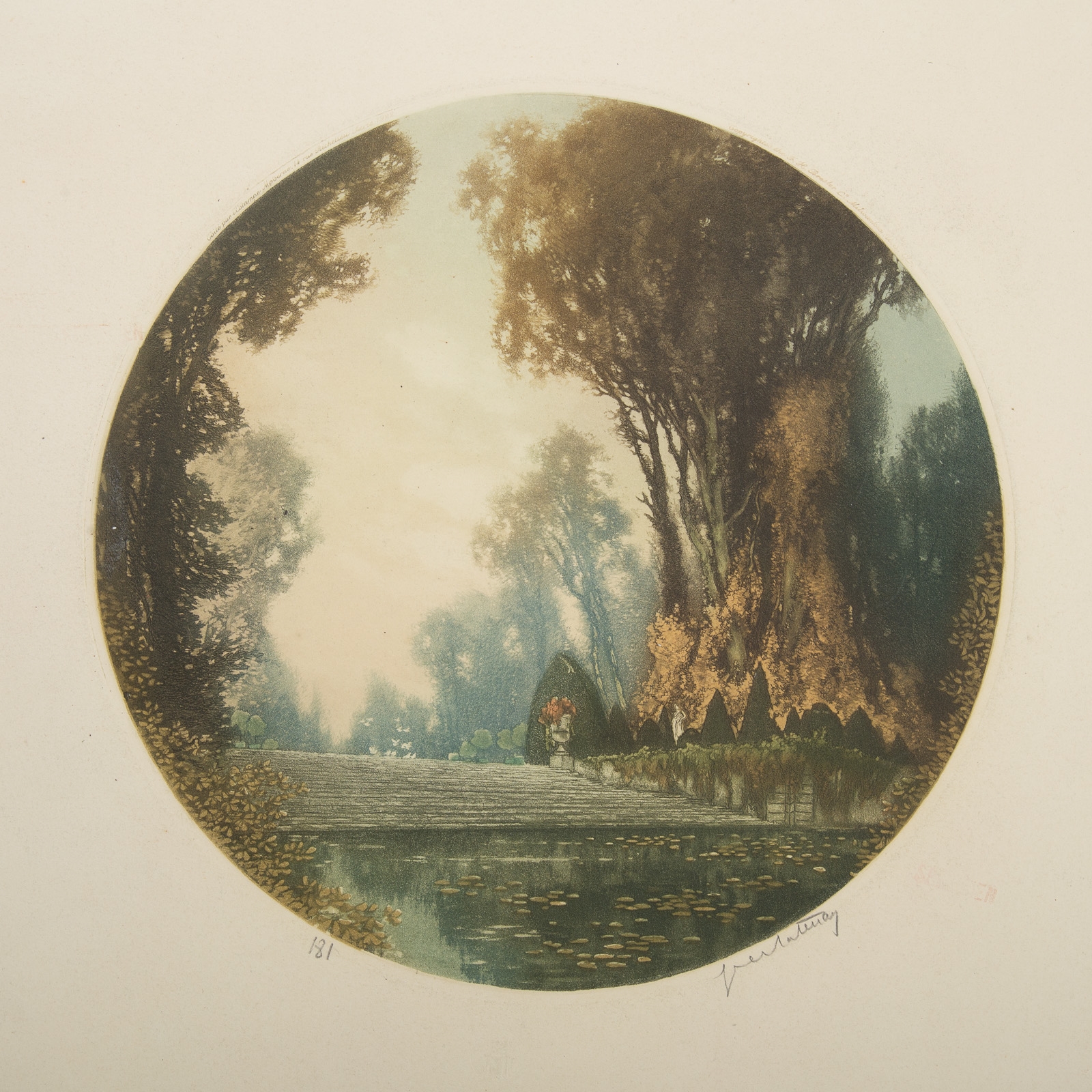 Gaston de Latenay | idyllic park scenes | MutualArt