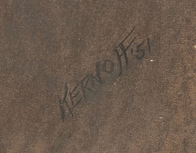 Harry Kernoff | Portrait of a Gentleman (1951) | MutualArt