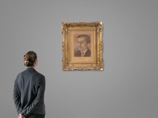 Harry Kernoff | Portrait of a Gentleman (1951) | MutualArt