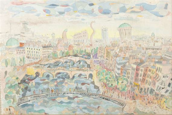 Ross Eccles | River Liffey, Dublin | MutualArt