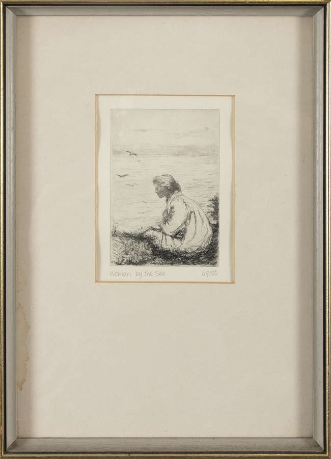 Estella Solomons | Woman by the Sea | MutualArt