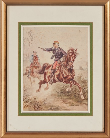 French School, 20th Century | Général de division Second Empire au ...