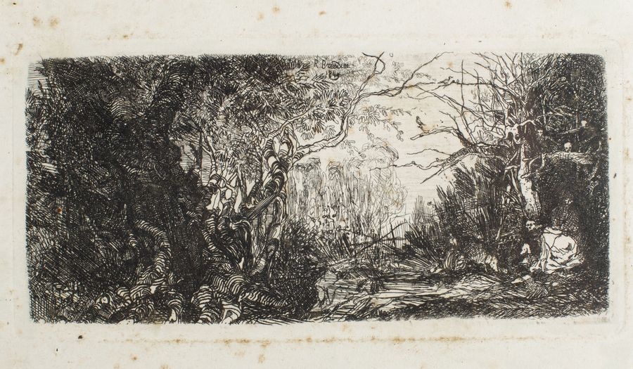 Rodolphe Bresdin | La tentation de Saint-Antoine. (1849) | MutualArt