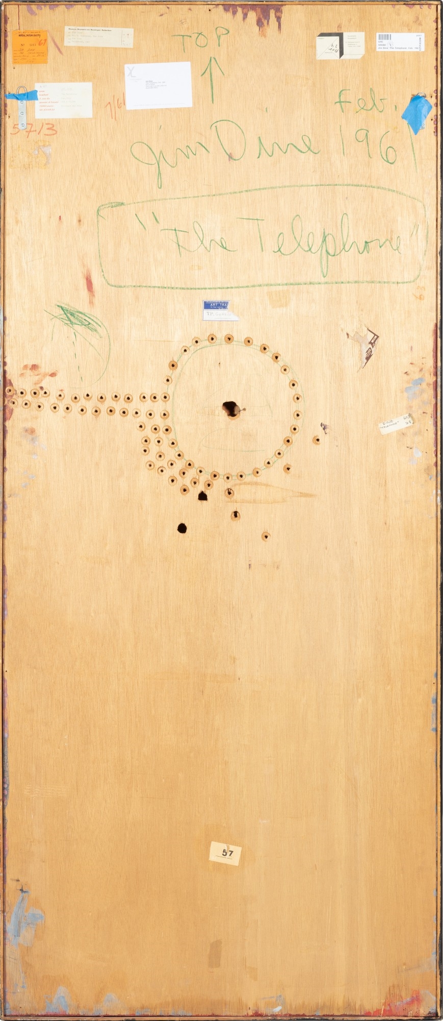 Jim Dine | The Telephone (1961) | MutualArt