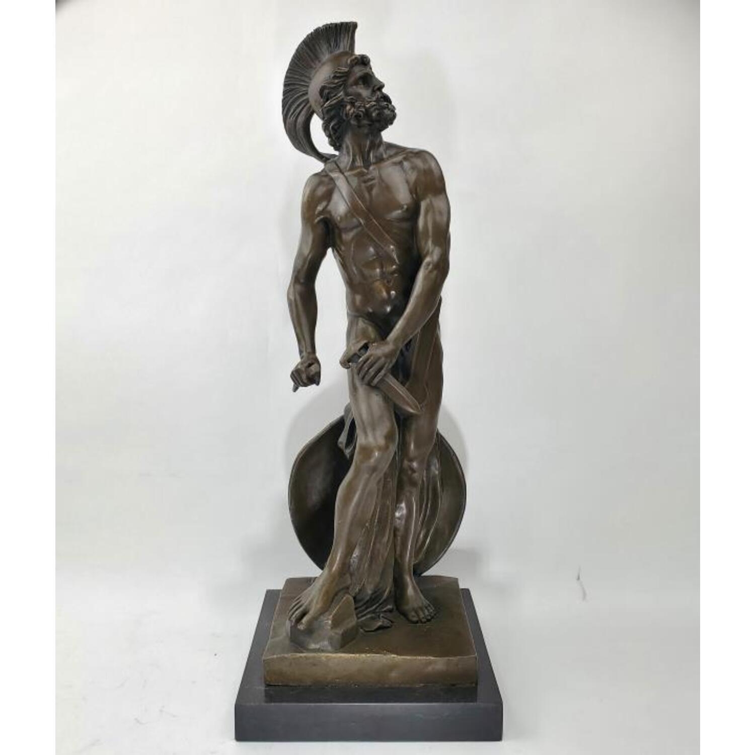 Pierre Jean David d'Angers | Figure of a Roman or Greecian Soldier ...