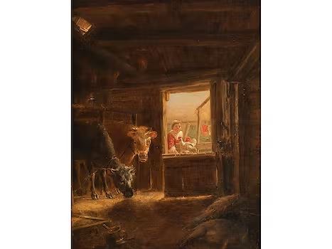 Pieter Symonsz. Potter | Stallszene | MutualArt