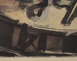 Georges Rouault | 'Triste Os de Cirque de l'étoile filante' / 'Sad ...