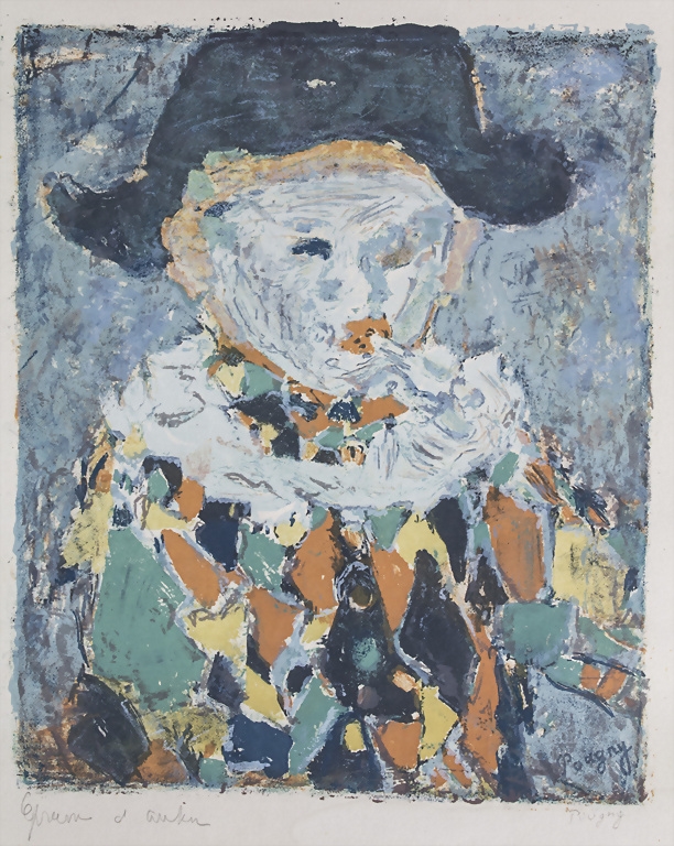 Jean Pougny | 'Harlekin' / 'A harlequin' | MutualArt