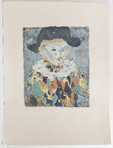 Jean Pougny | 'Harlekin' / 'A harlequin' | MutualArt