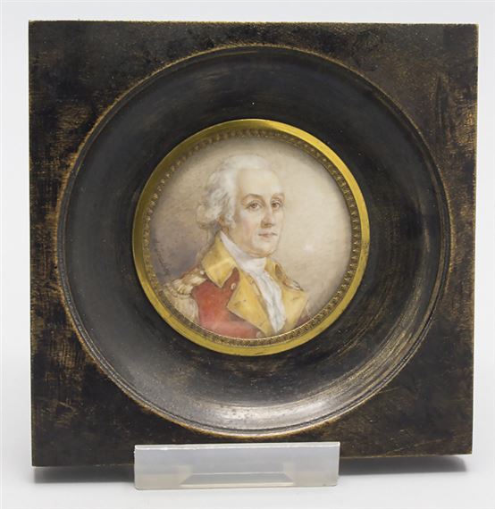 Jean Baptiste Isabey | Miniaturporträt eines älteren Generals / A ...