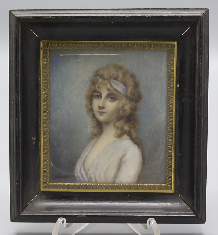 Andrew Plimer | Porträtminiatur Lady Harriet Cockerell (19th Century ...