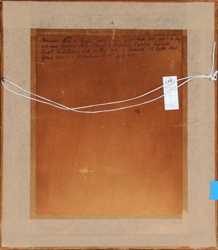 Eduard Wassner | Portrait of officer Niels von Krogh (1801–1873 ...