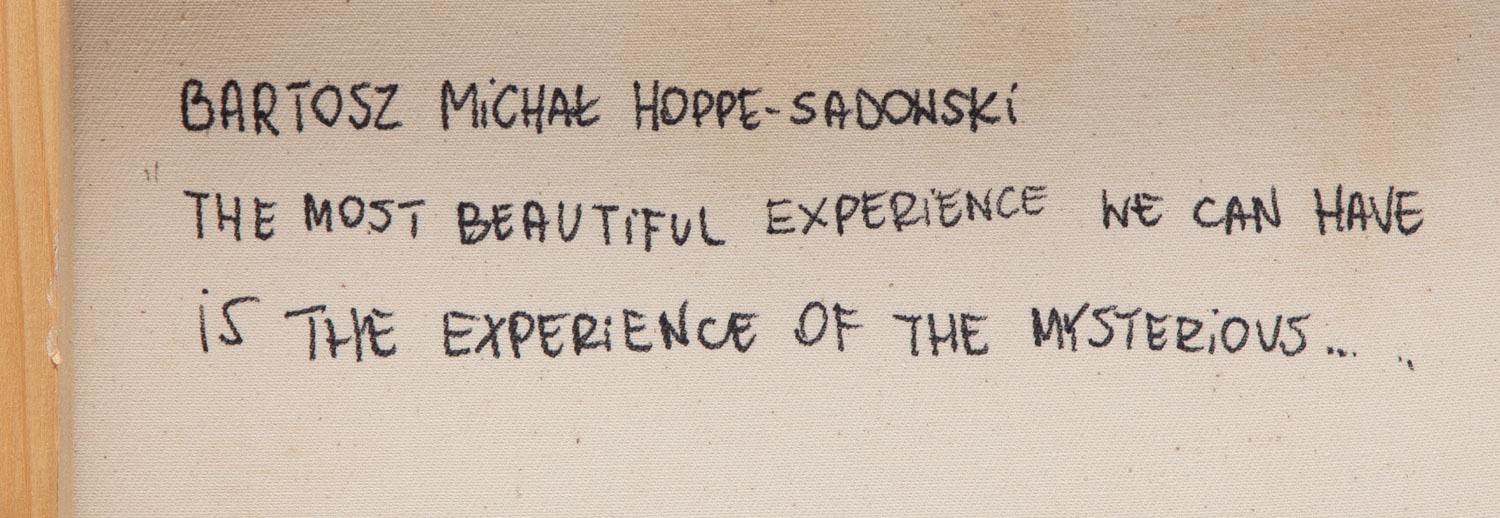 Bartosz Michal Hoppe-Sadowski | The Most Beautiful Experience We Can ...