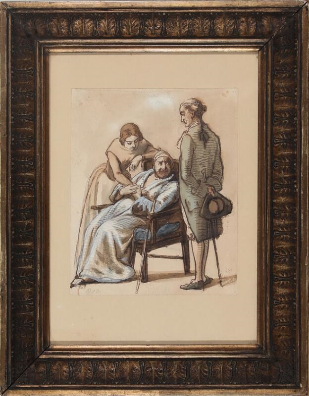 Wilhelm Marstrand | A scene from a play by Ludvig Holberg | MutualArt