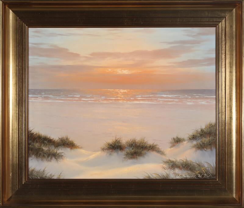Wolmer Zier | “Vesterhavet” The north sea | MutualArt