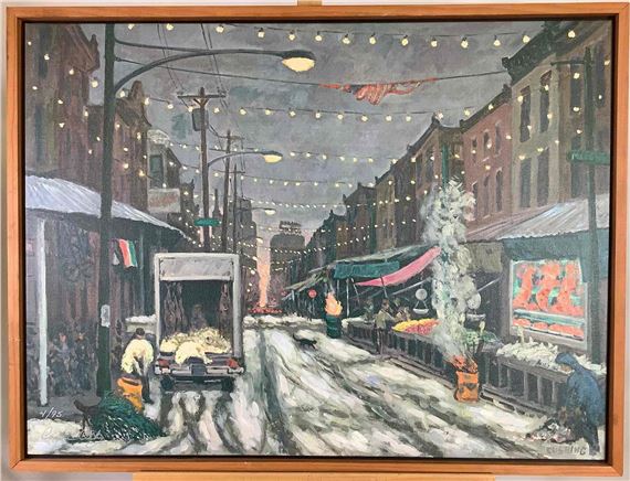 Charles Cushing | The Italian Market | MutualArt