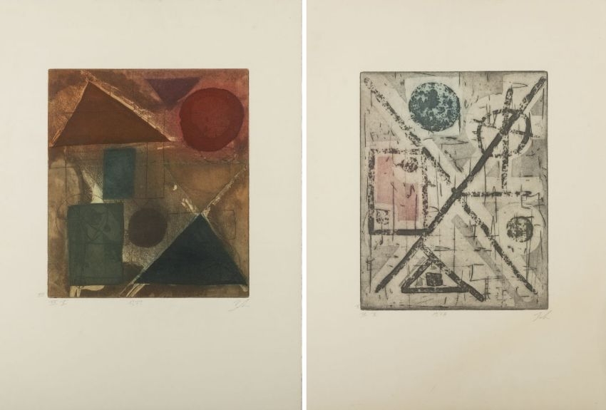 Henry Niestlé | Stillleben mit weißen Primeln. (1941) | MutualArt
