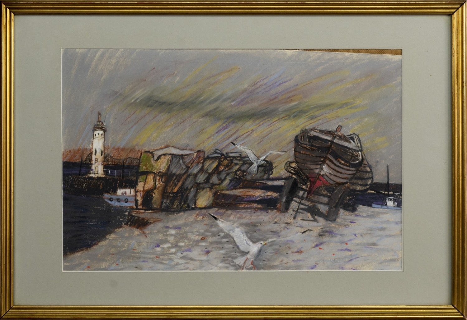 David McLeod Martin | GULLS & HARBOUR | MutualArt