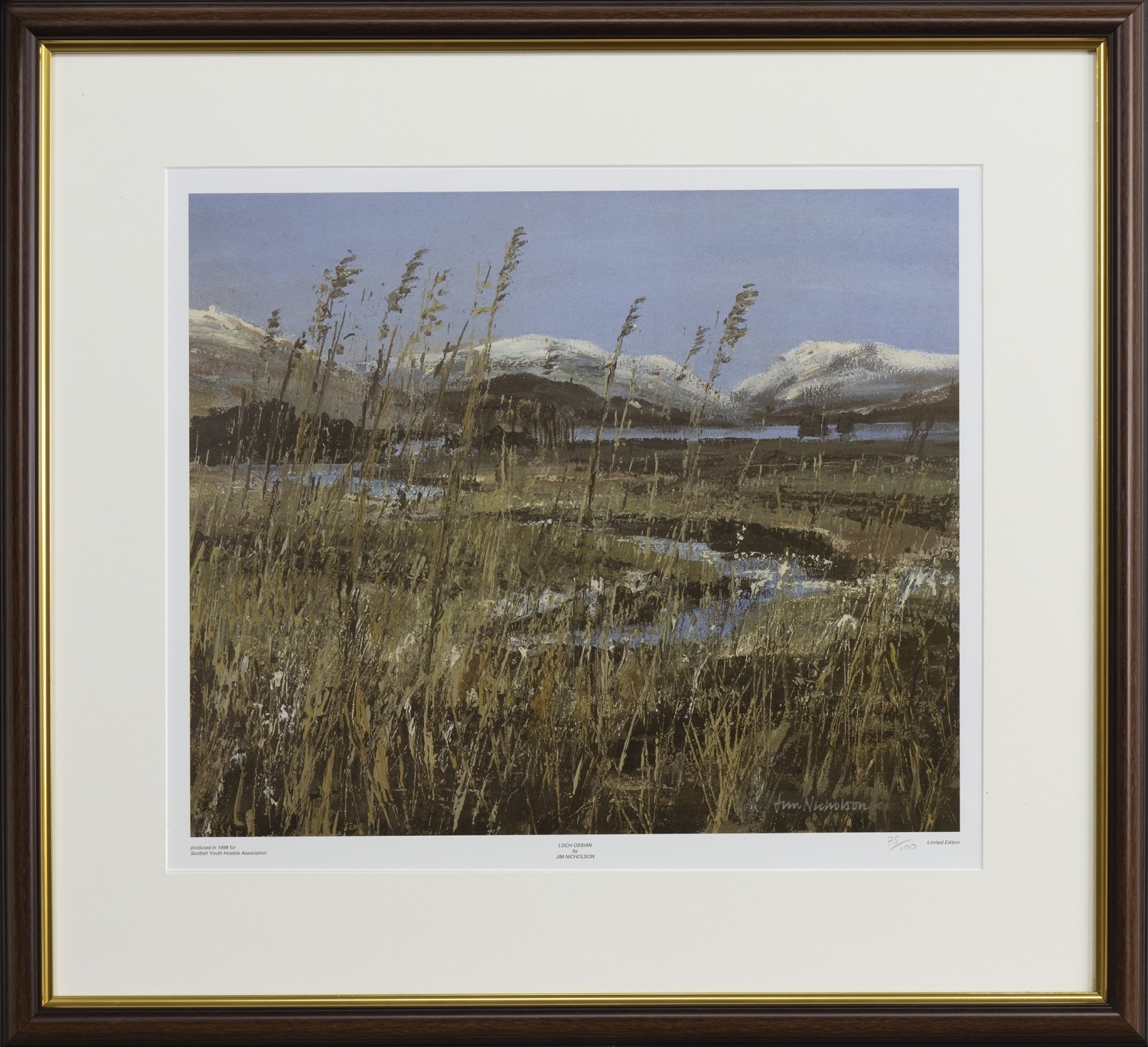 Jim Nicholson | LOCH OSSAIN | MutualArt