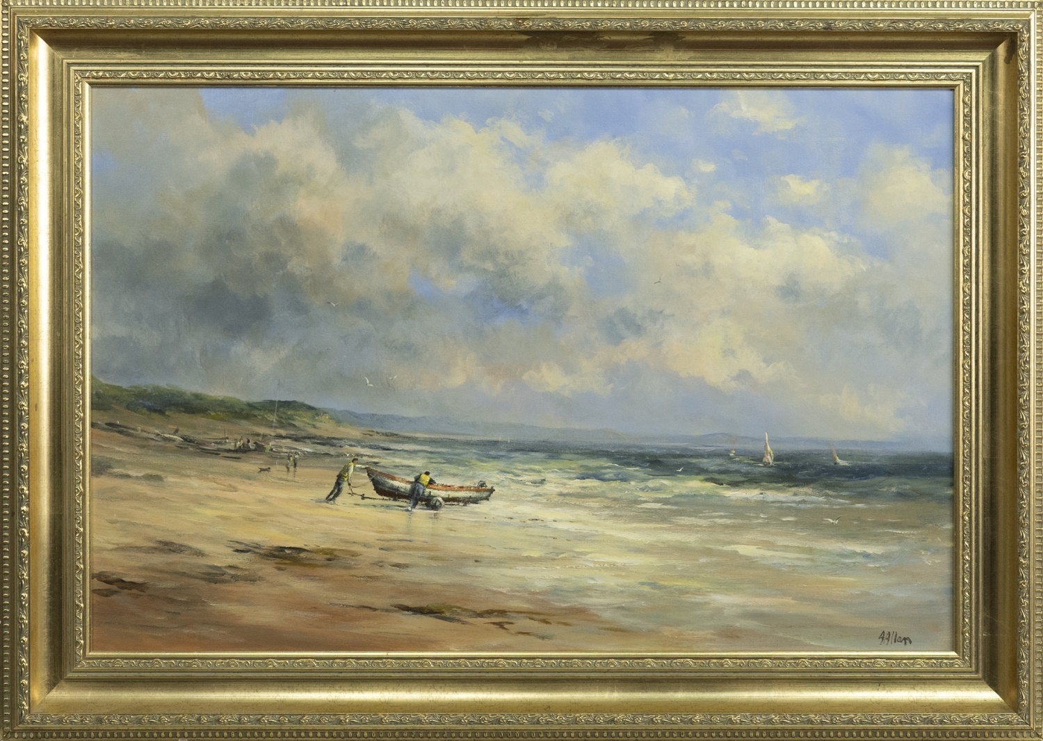 Alfred Allan | ELIE BEACH | MutualArt