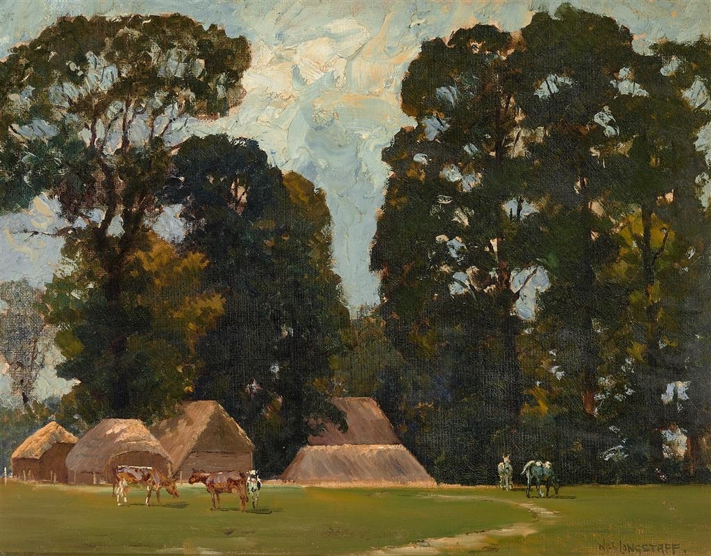 William Francis Longstaff | CASTLE COOMBS WILTSHIRE | MutualArt