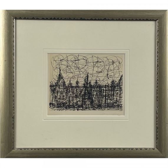 Marcel Gromaire | Place flamande le soir | MutualArt