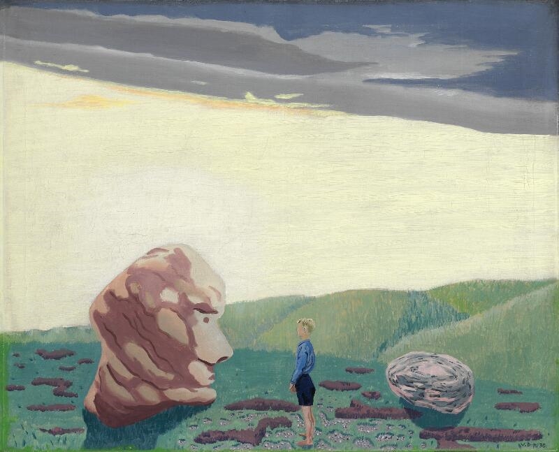 Vilhelm Bjerke Petersen | Surreal landscape | MutualArt