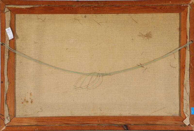 Ib Eisner | Composition with horse-drawn carriages | MutualArt