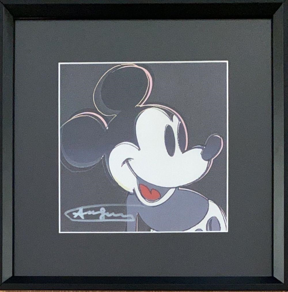 Andy Warhol | Myths. Mickey Mouse (1981) | MutualArt