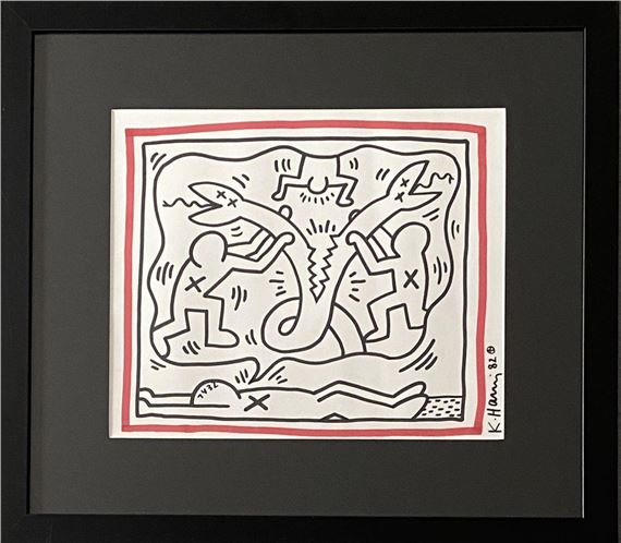 Keith Haring | Untitled (1982) | MutualArt
