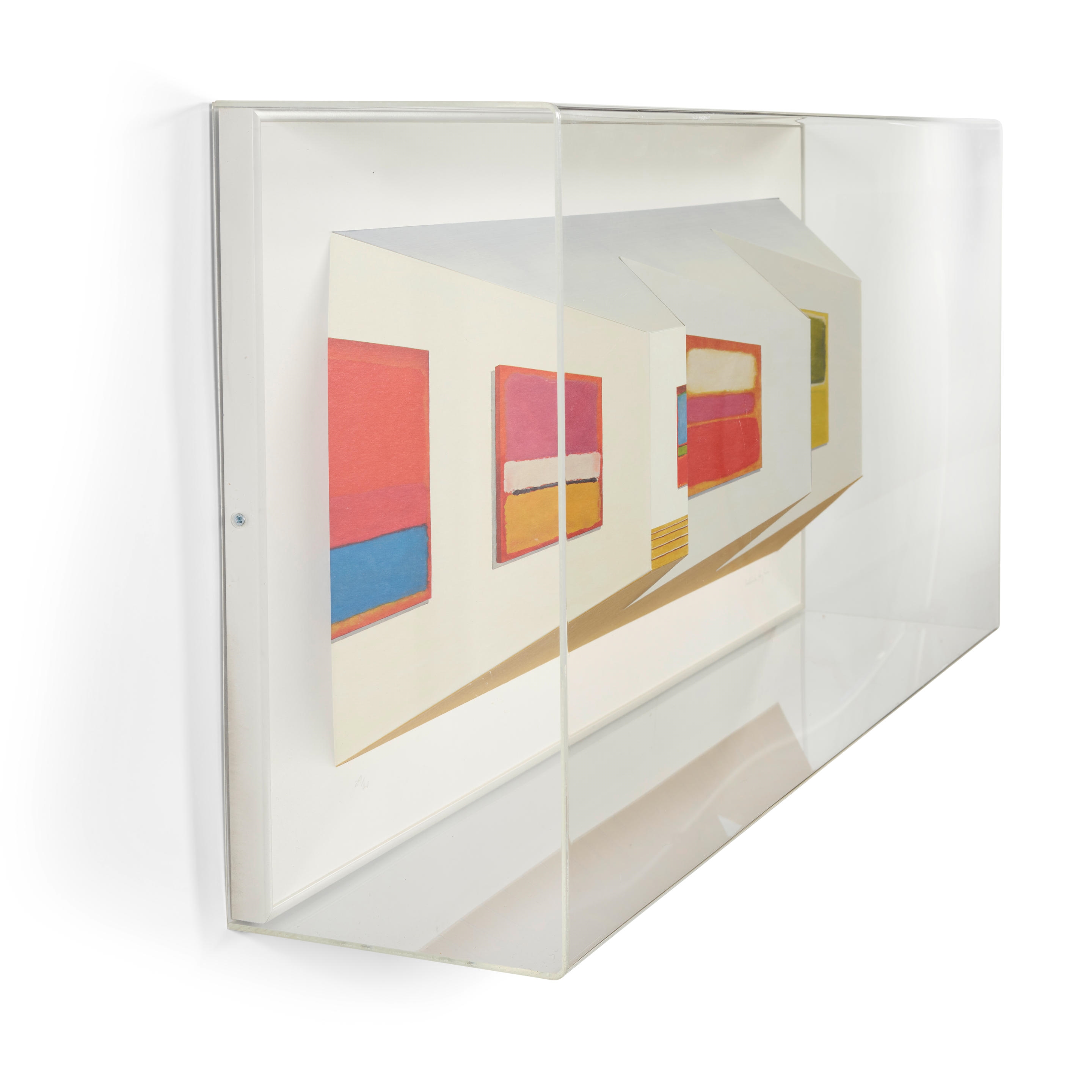 Patrick Hughes | Mark (2001) | MutualArt